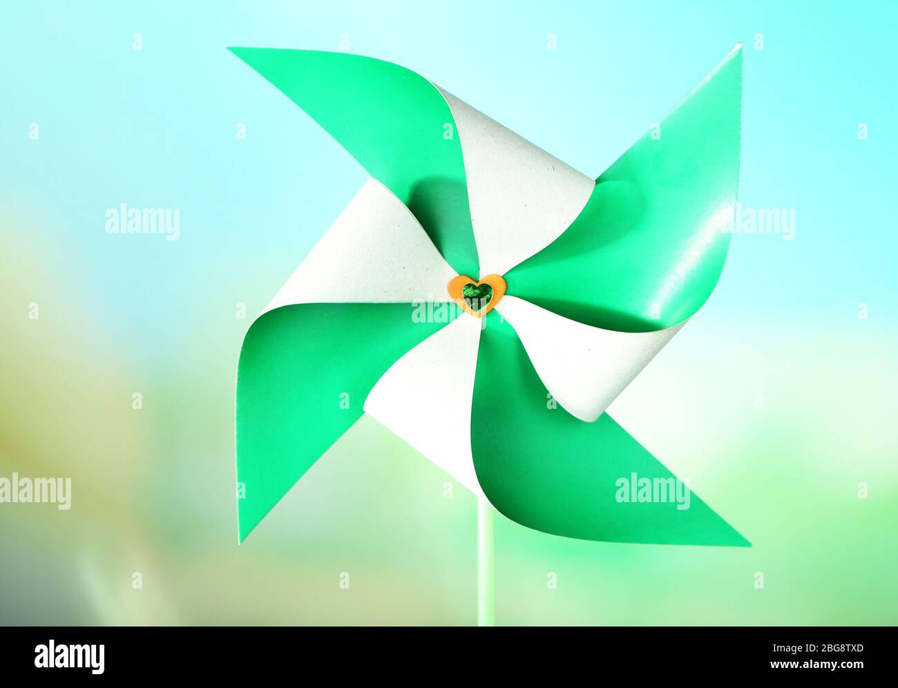 Air mill on nature background Stock Photo - Alamy