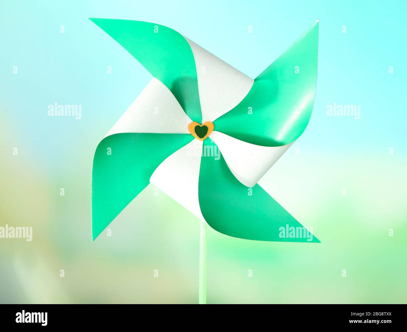 Air mill on nature background Stock Photo - Alamy