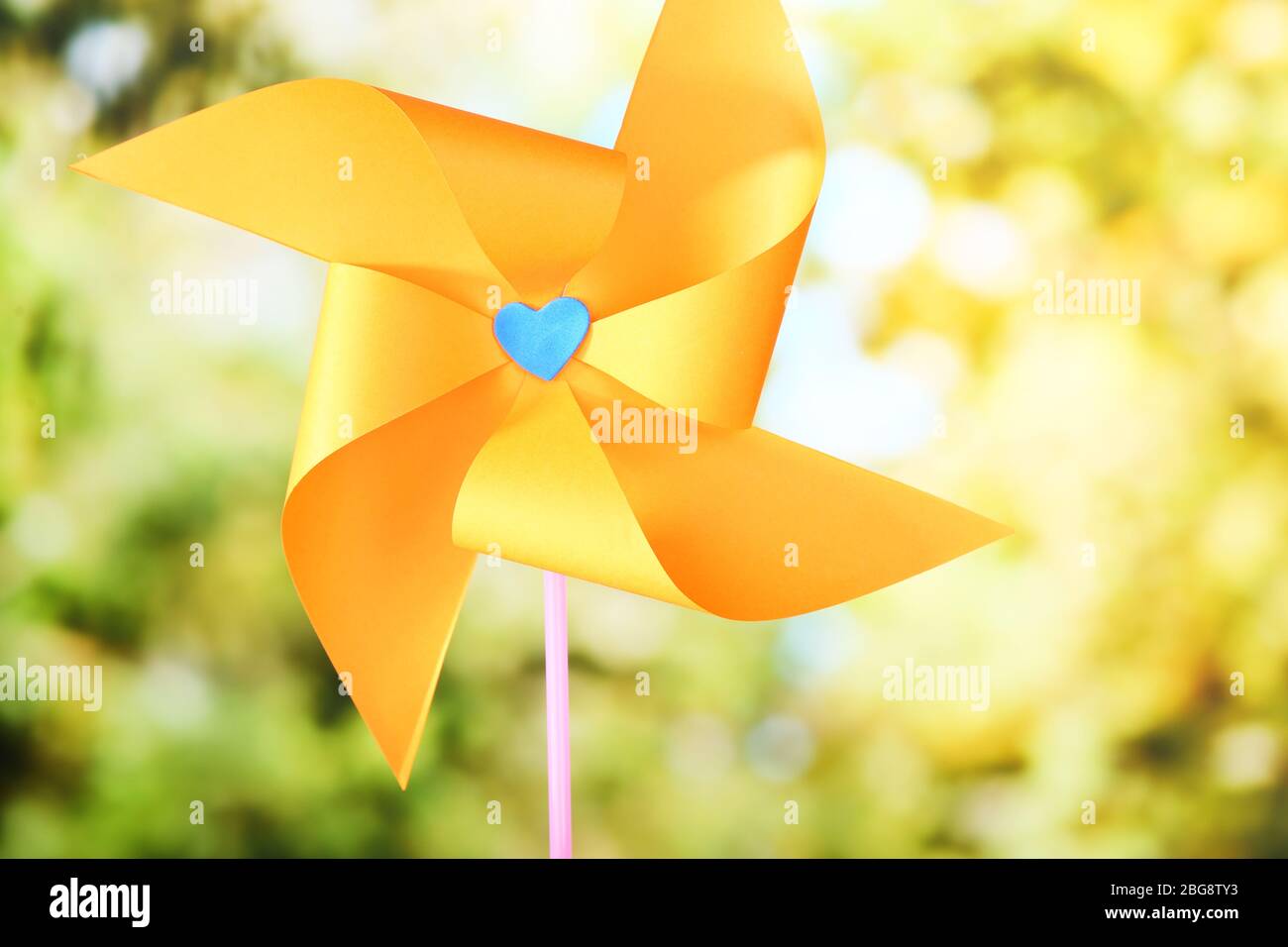 Air mill on nature background Stock Photo - Alamy