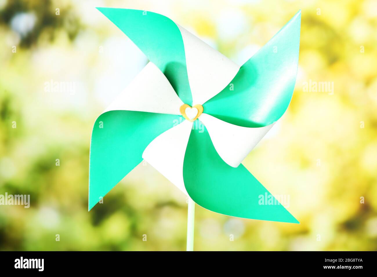 Air mill on nature background Stock Photo - Alamy