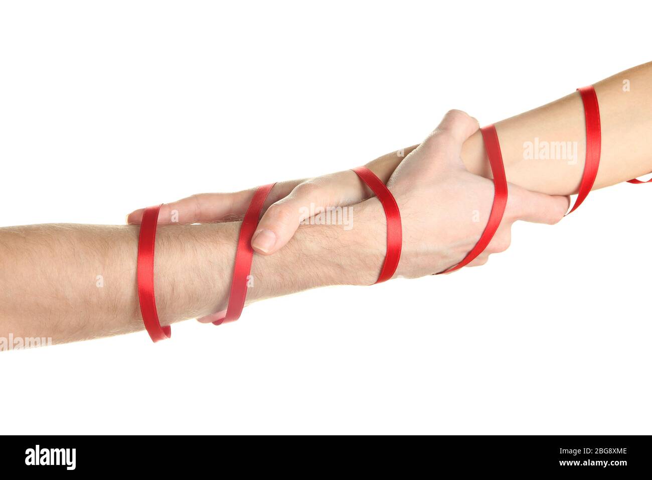 Mans hand touching Cut Out Stock Images & Pictures - Alamy