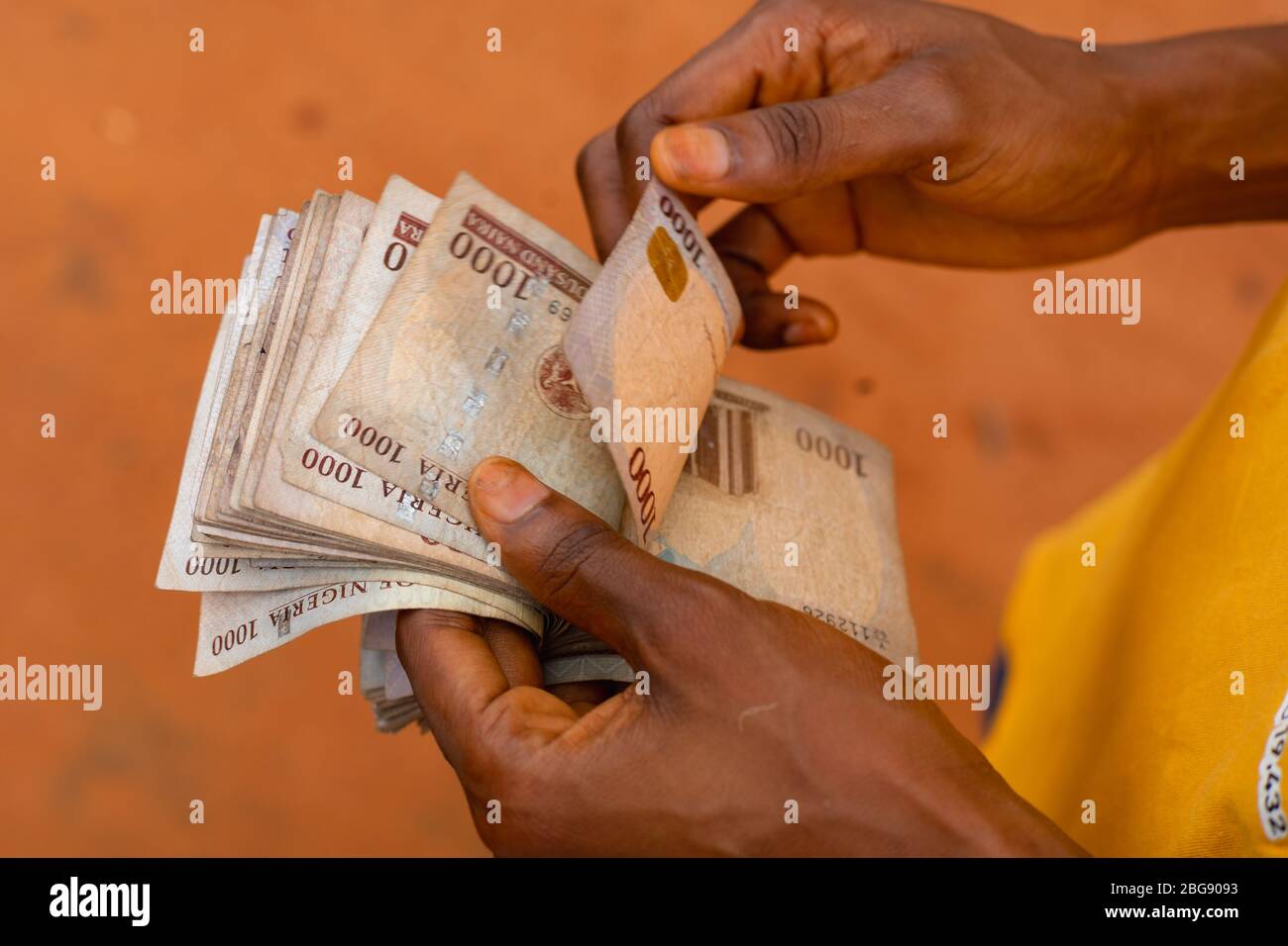 Nigeria Naira currency Money Stock Photo - Alamy