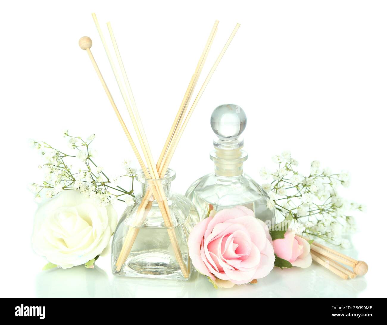 Aromatic sticks for home isolated on white Stock Photo - Alamy