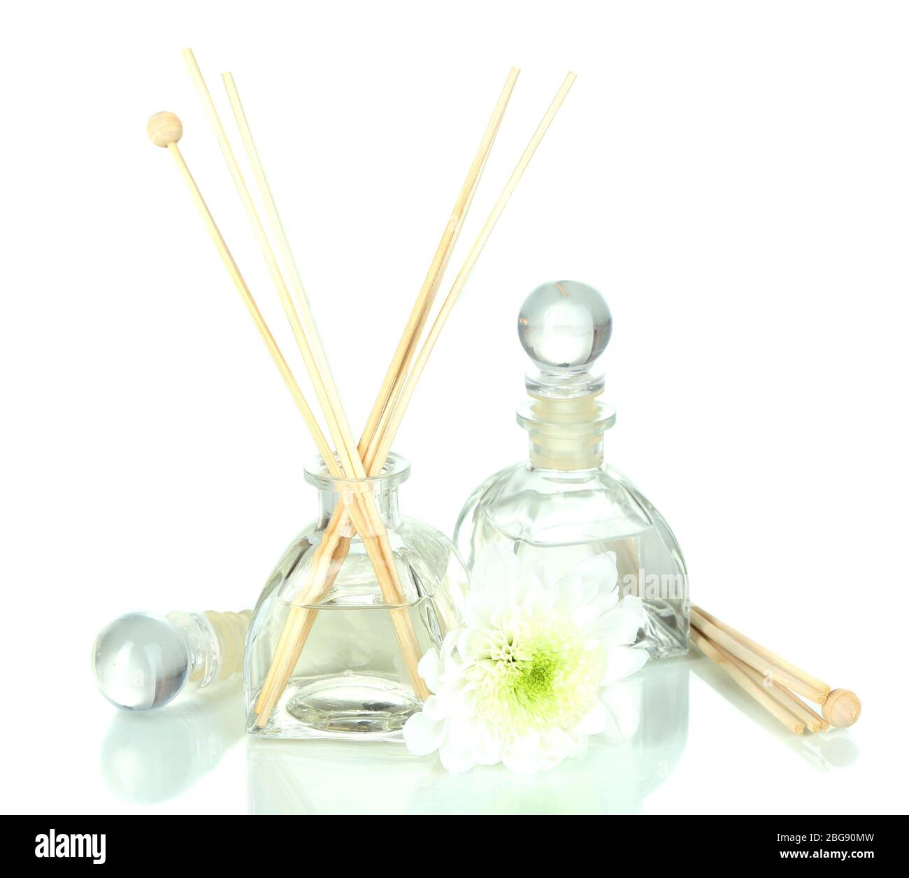 Aromatic sticks for home isolated on white Stock Photo - Alamy