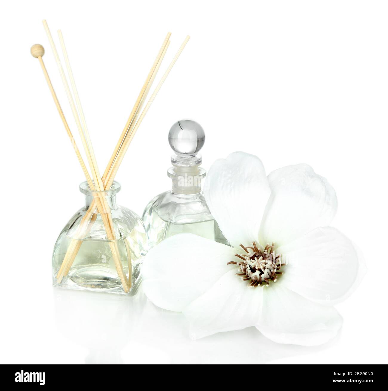 Aromatic sticks for home isolated on white Stock Photo - Alamy