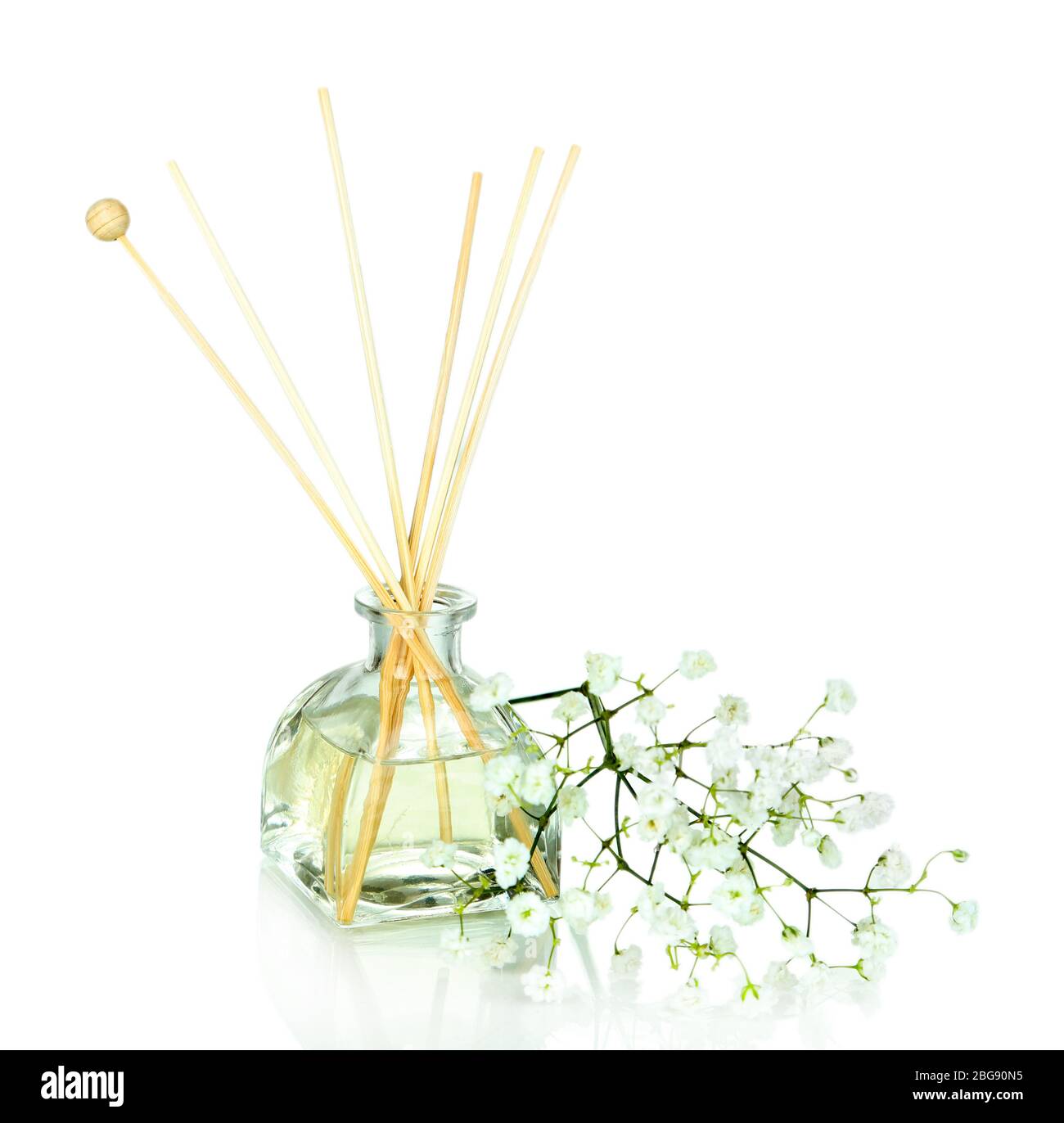 Aromatic sticks for home isolated on white Stock Photo - Alamy