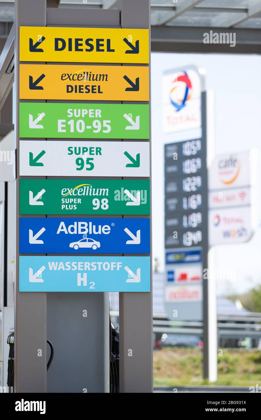 Adblue sign hi-res stock photography and images - Alamy