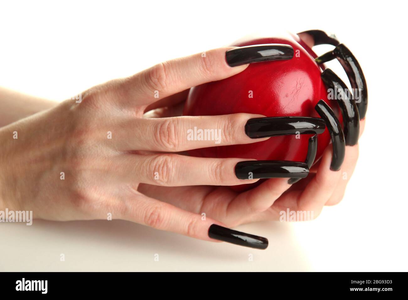 Scary red devil hands black hi-res stock photography and images - Alamy