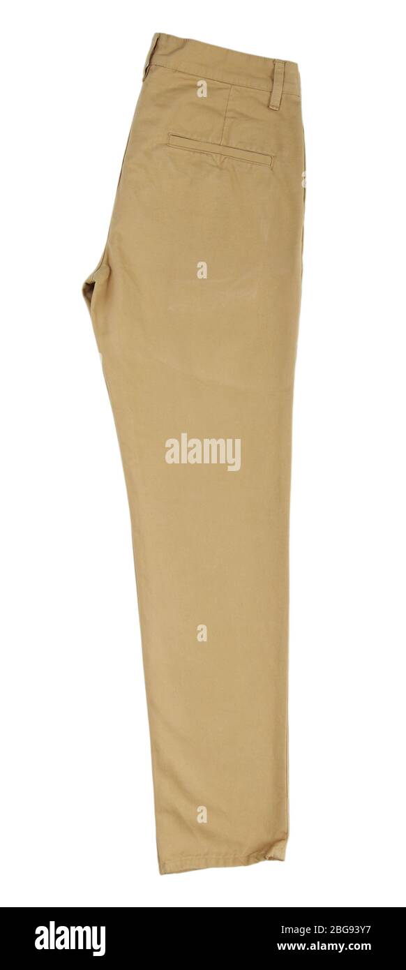 Beige outfit man Cut Out Stock Images & Pictures - Alamy