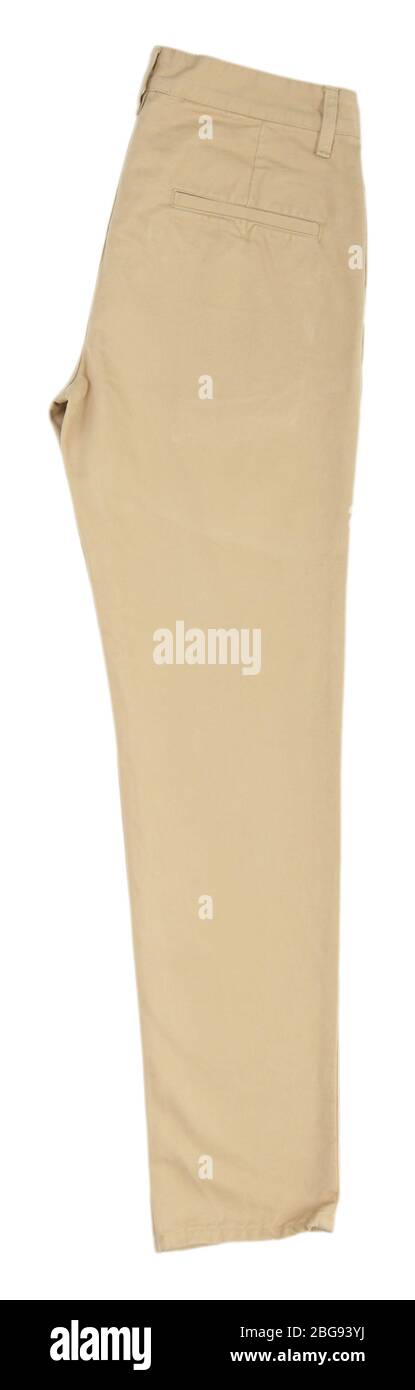 Beige outfit man Cut Out Stock Images & Pictures - Alamy