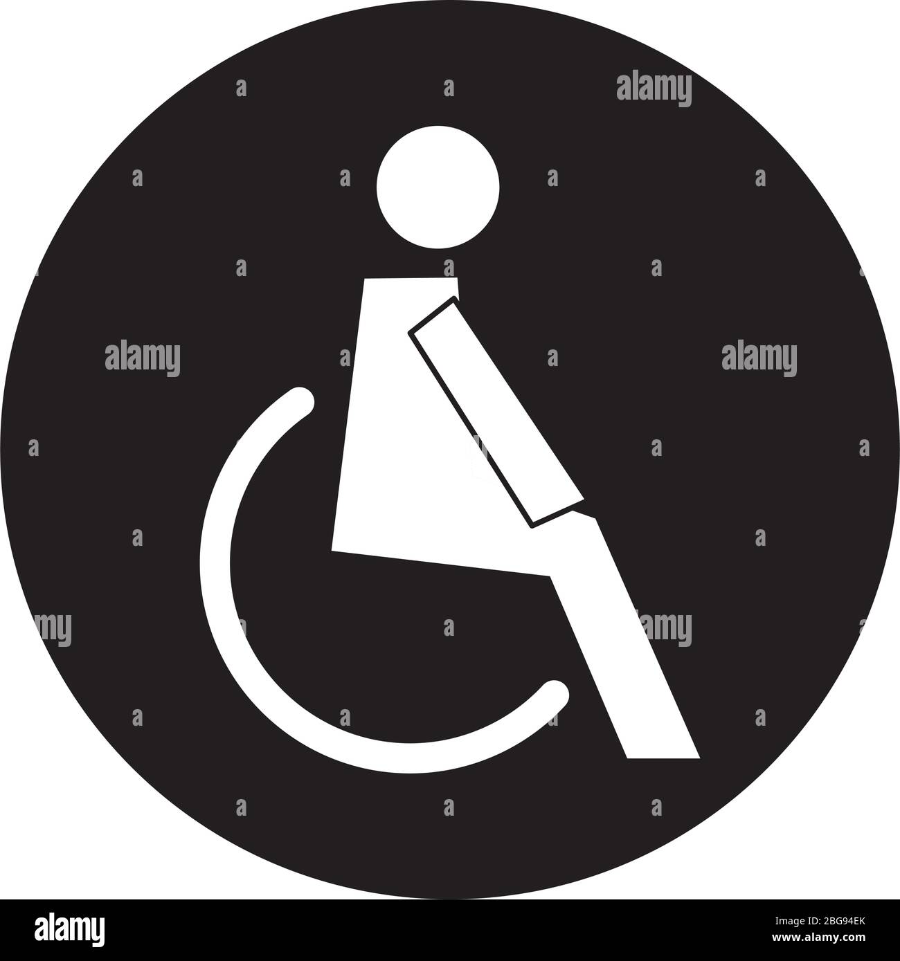 Wheelchair model Stock Vector Images - Alamy
