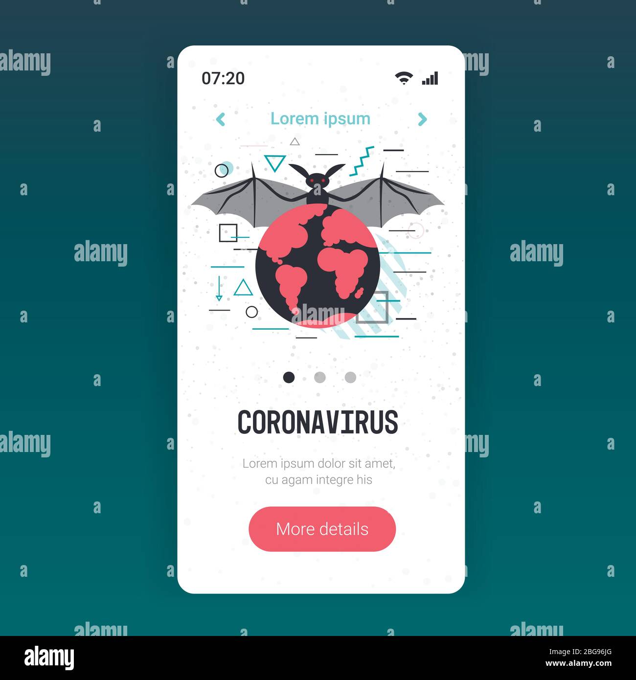 respiratory coronavirus 2019-nCoV flu spreading of world floating ...