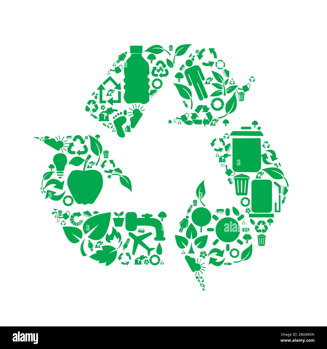 Vector recycle signs Stock Vector Image & Art - Alamy