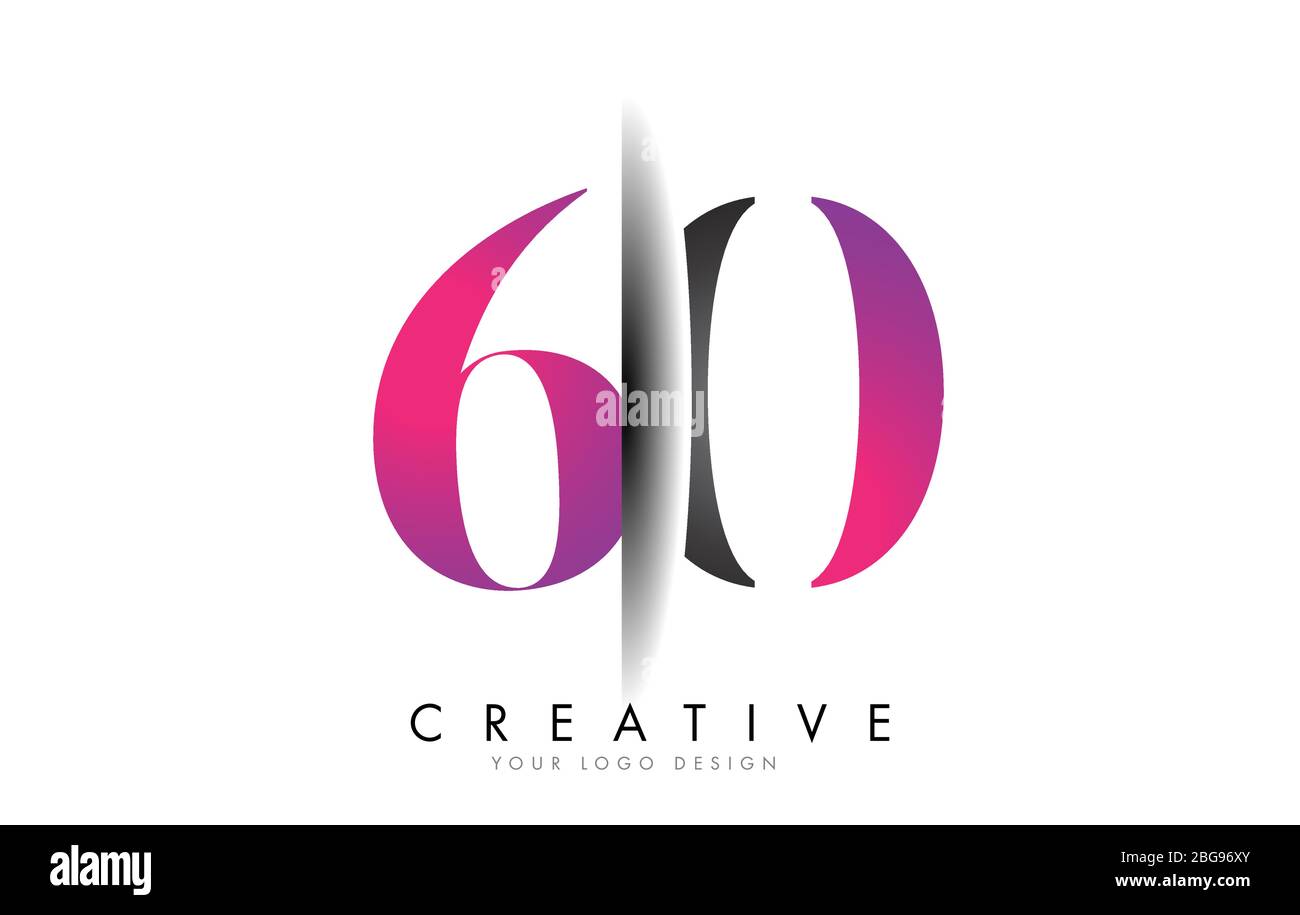 Number 60 vector vectors hi-res stock photography and images - Alamy