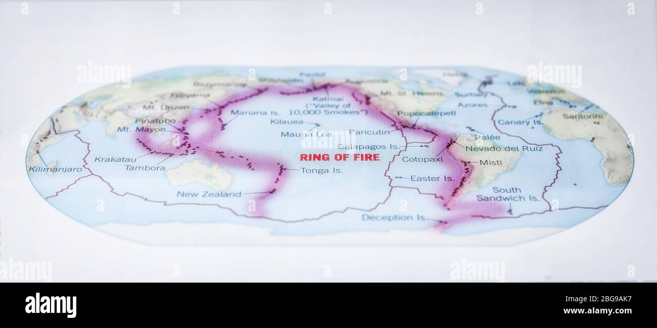 Tectonic plate map hi-res stock photography and images - Alamy