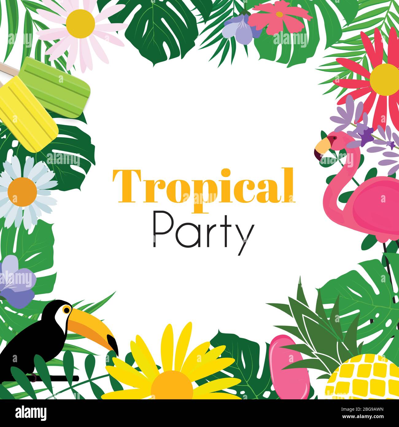 Tropical Party Background