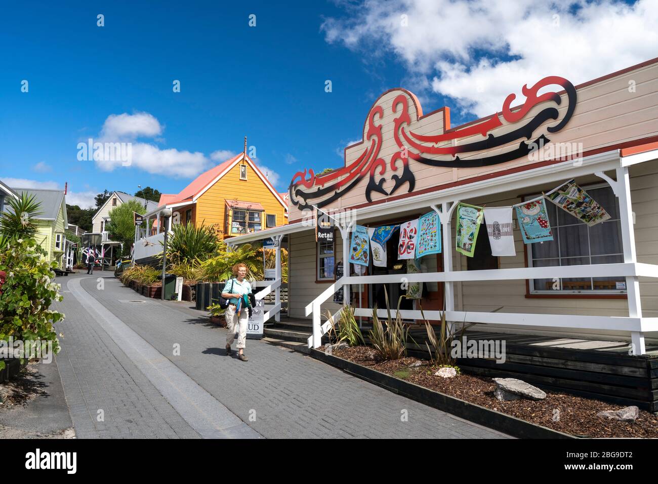Whakarewarewa Maori Village, Rotorua, North Island new Zealand Stock ...