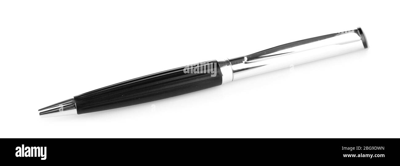 Pen, isolated on white Stock Photo - Alamy