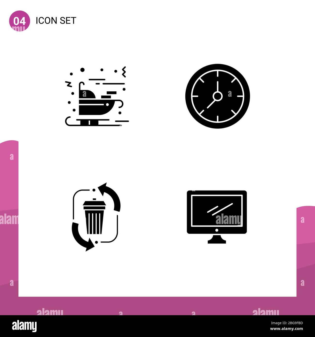 Solid waste disposal Stock Vector Images - Alamy