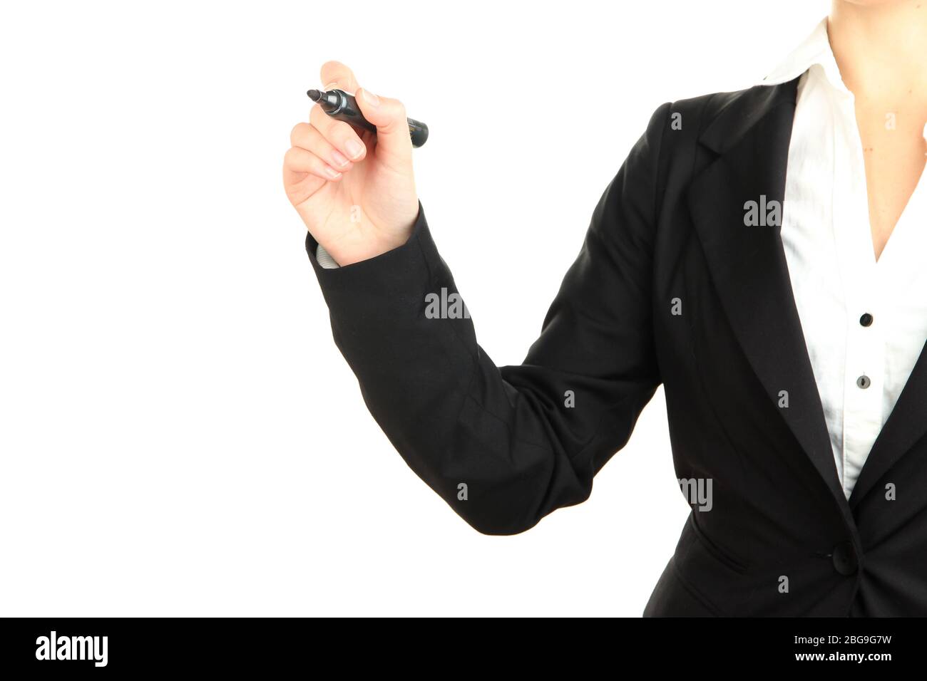 Human hand writing at blank transparent whiteboard Stock Photo - Alamy