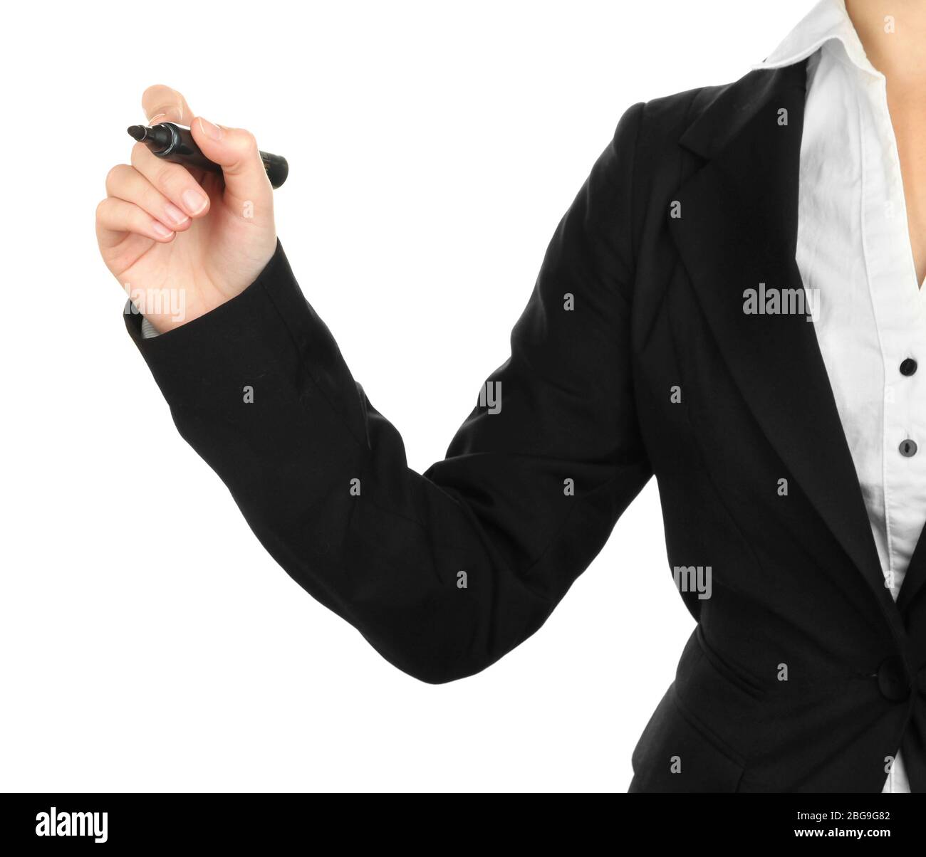 Human hand writing at blank transparent whiteboard Stock Photo - Alamy