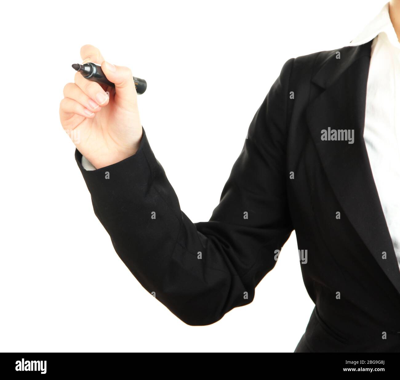 Human hand writing at blank transparent whiteboard Stock Photo - Alamy