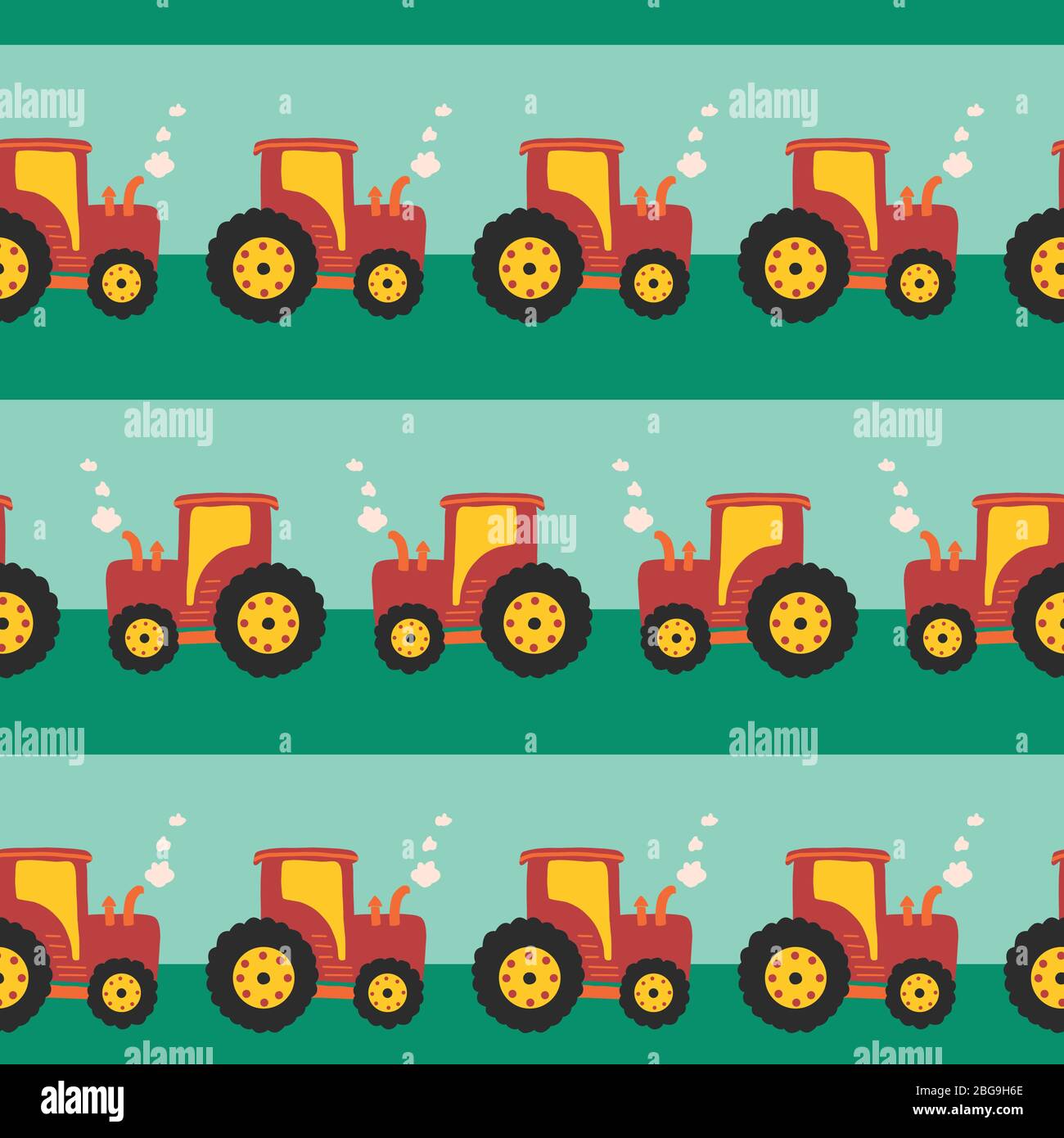 Child tractor Stock Vector Images - Alamy