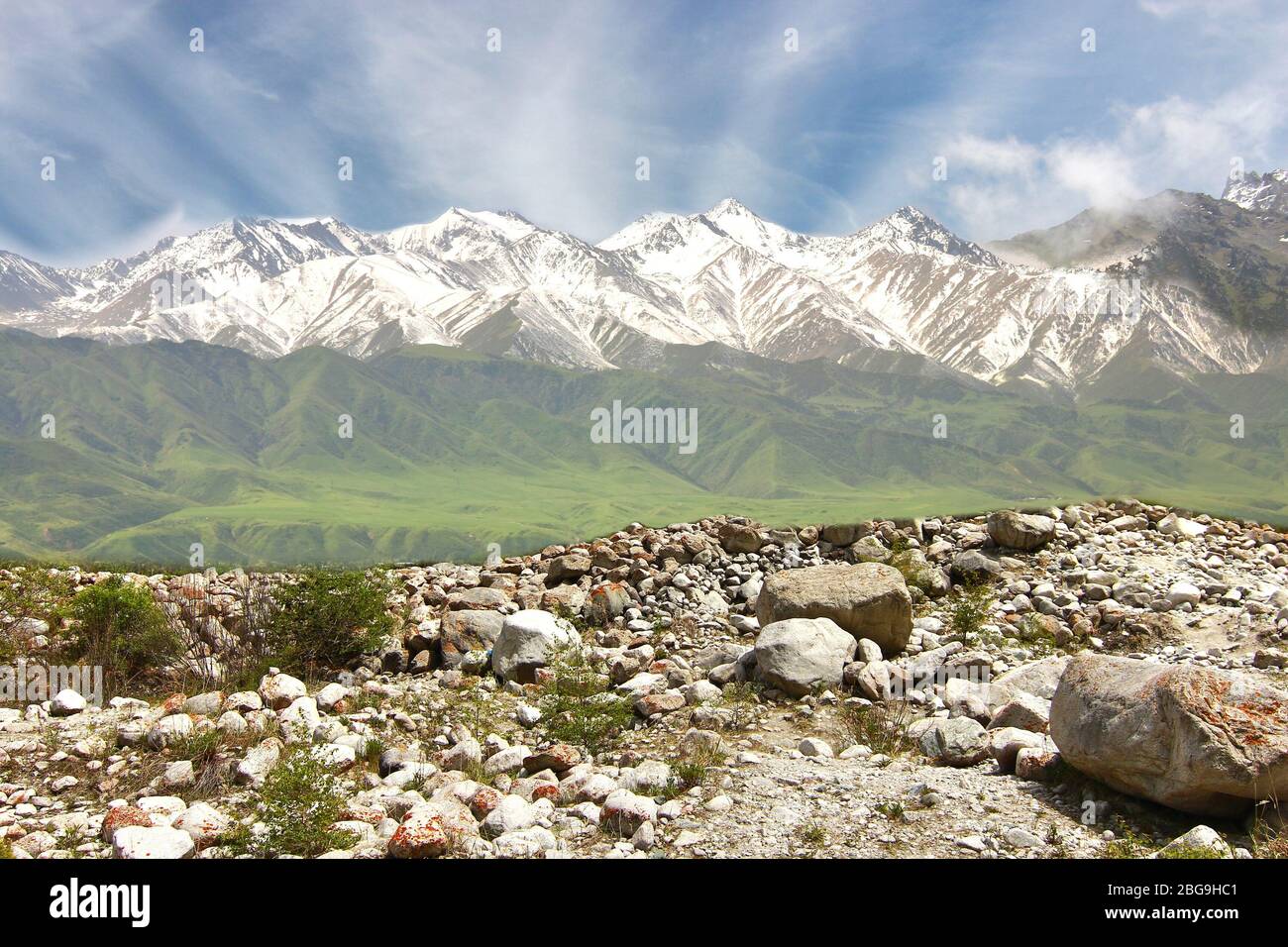 The Ala Archa National Park of Bishkek Kyrgyzstan Stock Photo - Alamy