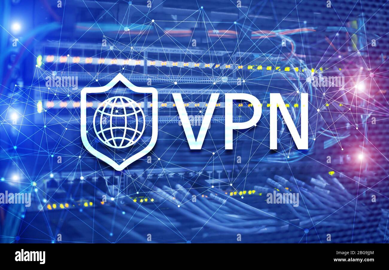Virtual private network VPN. New technology concept 2020 Stock Photo ...