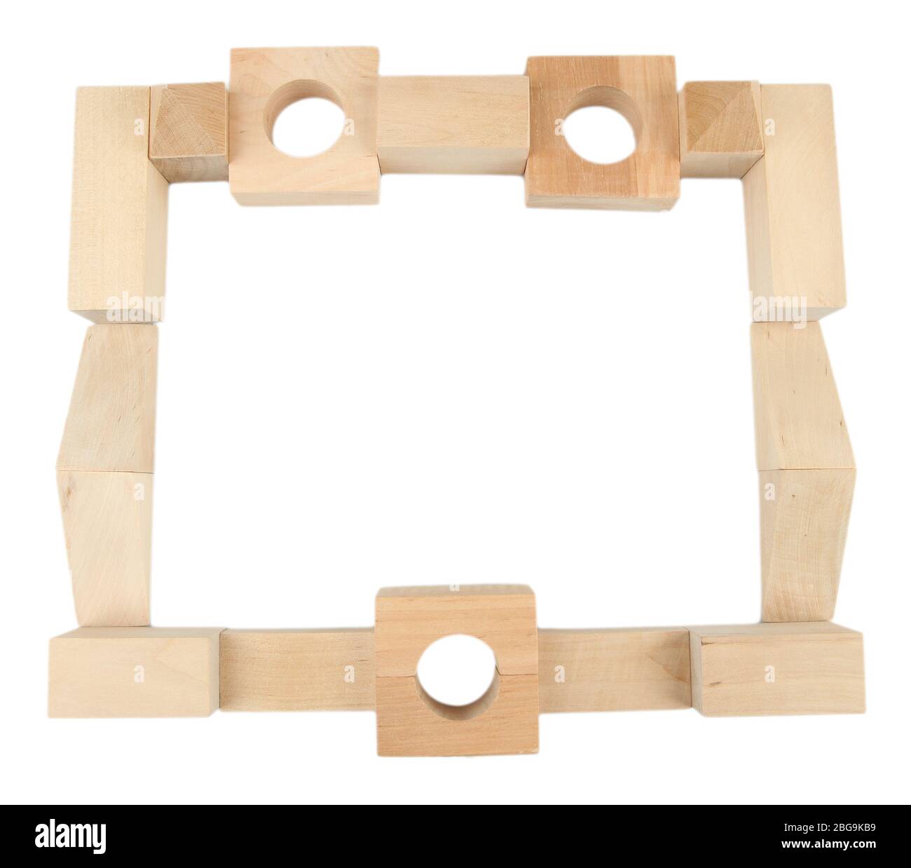 Timber frame construction blocks Cut Out Stock Images & Pictures - Alamy
