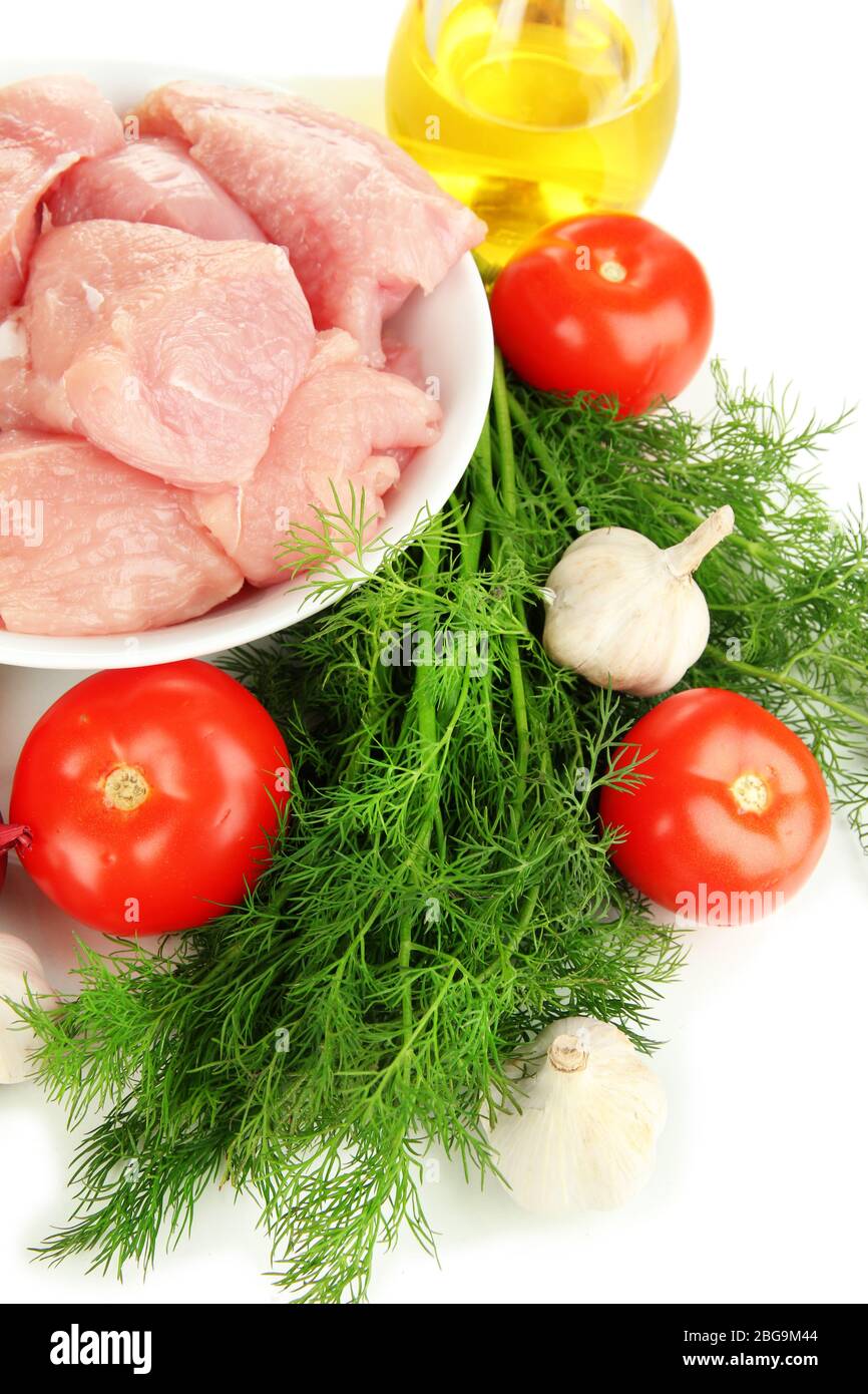 Raw turkey meat close up Stock Photo - Alamy