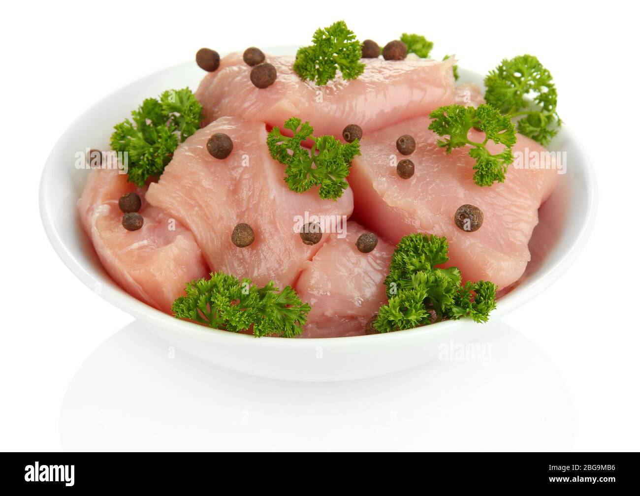 Raw turkey spices on Cut Out Stock Images & Pictures - Alamy