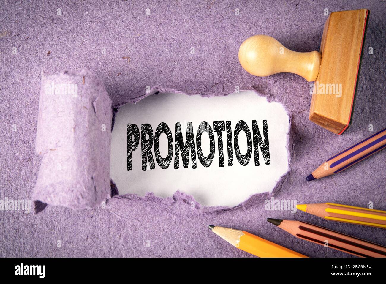 Promotion. Objectives, achievements, remuneration and benefits concept ...