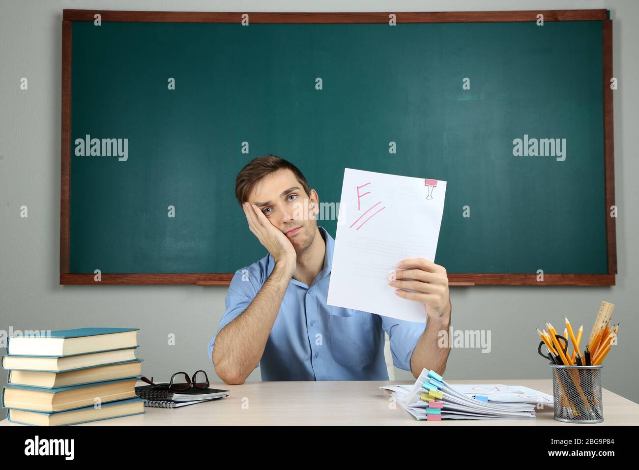 Lesson school teacher control hi-res stock photography and images - Alamy