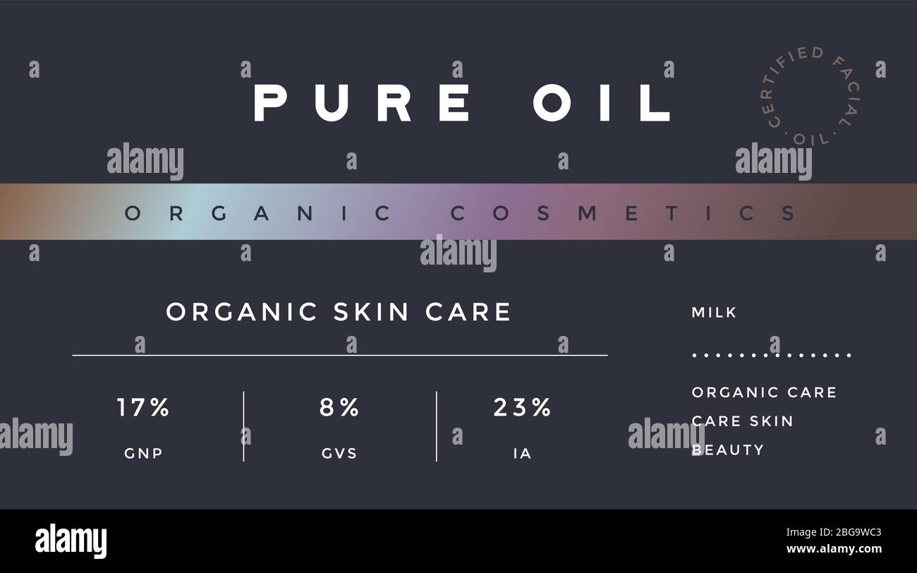 Minimal Label. Typographic modern vintage label Stock Vector Image ...