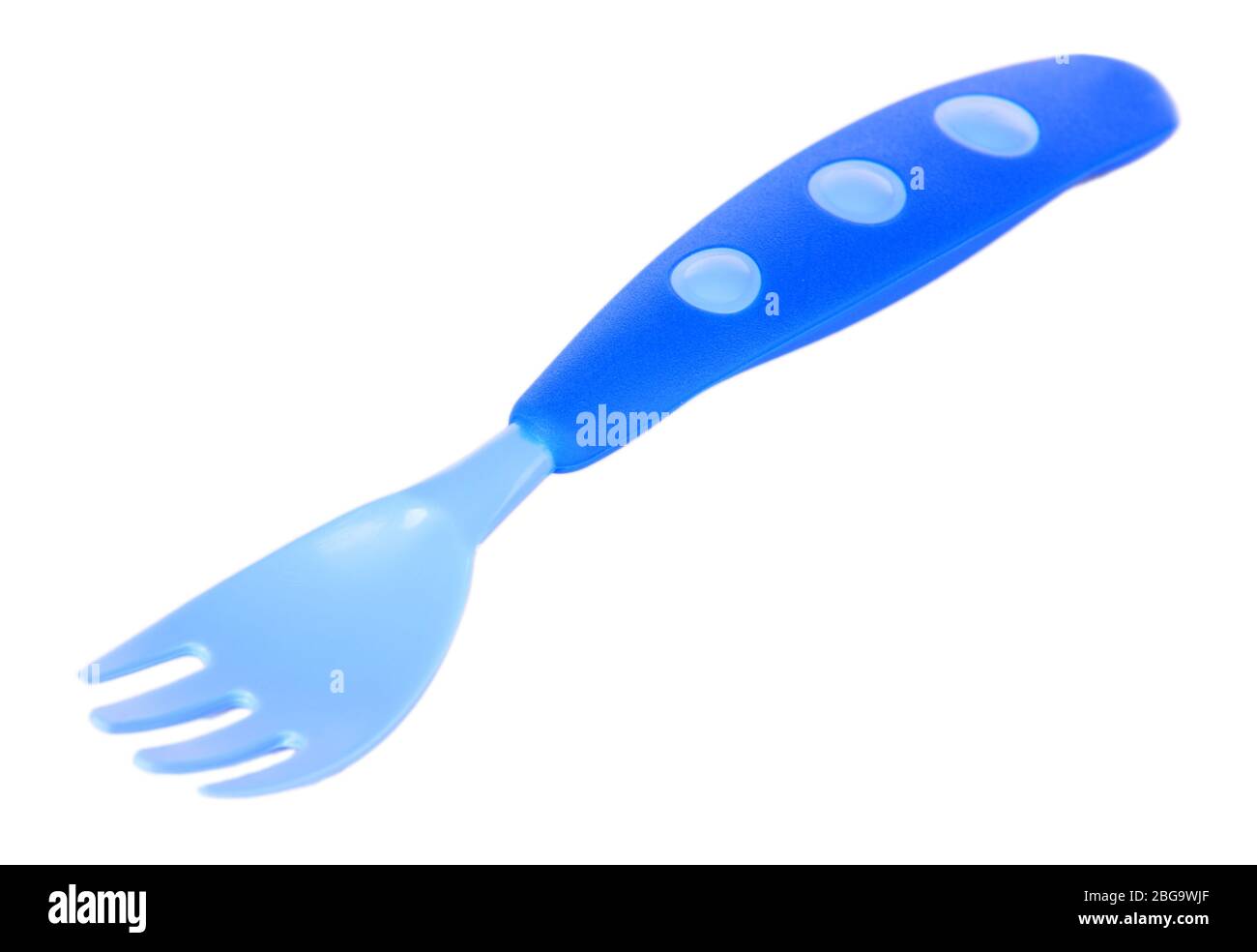Baby fork isolated on white Stock Photo - Alamy