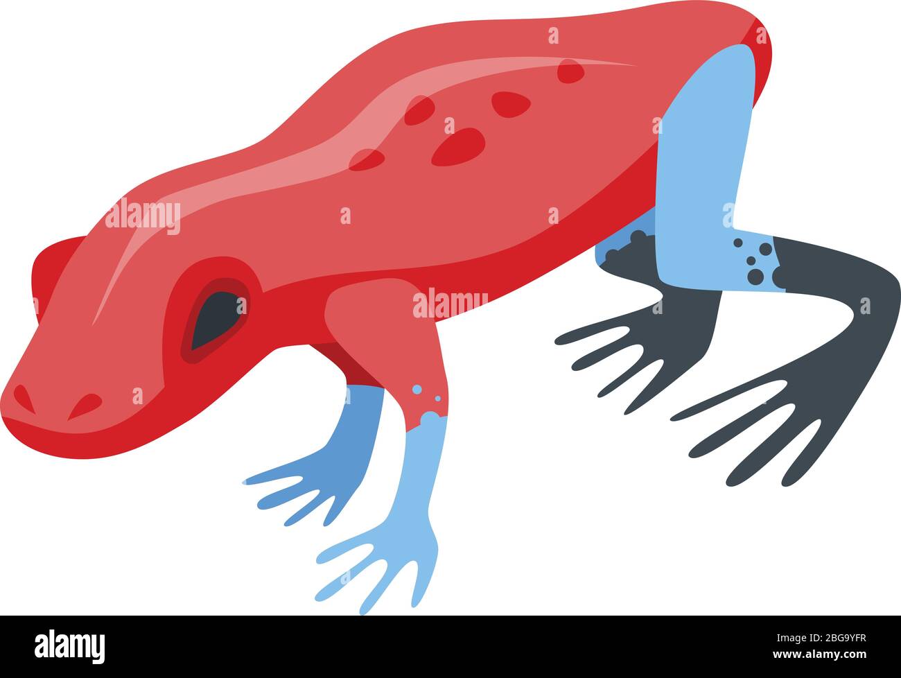 Unusual red eye Stock Vector Images - Alamy