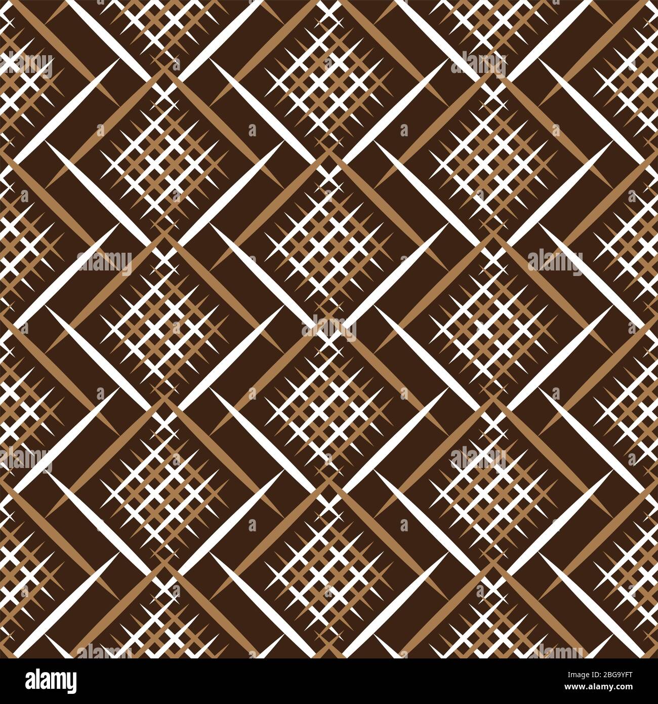 Diagonal lines gride seamless texture, vector fabric pattern background ...