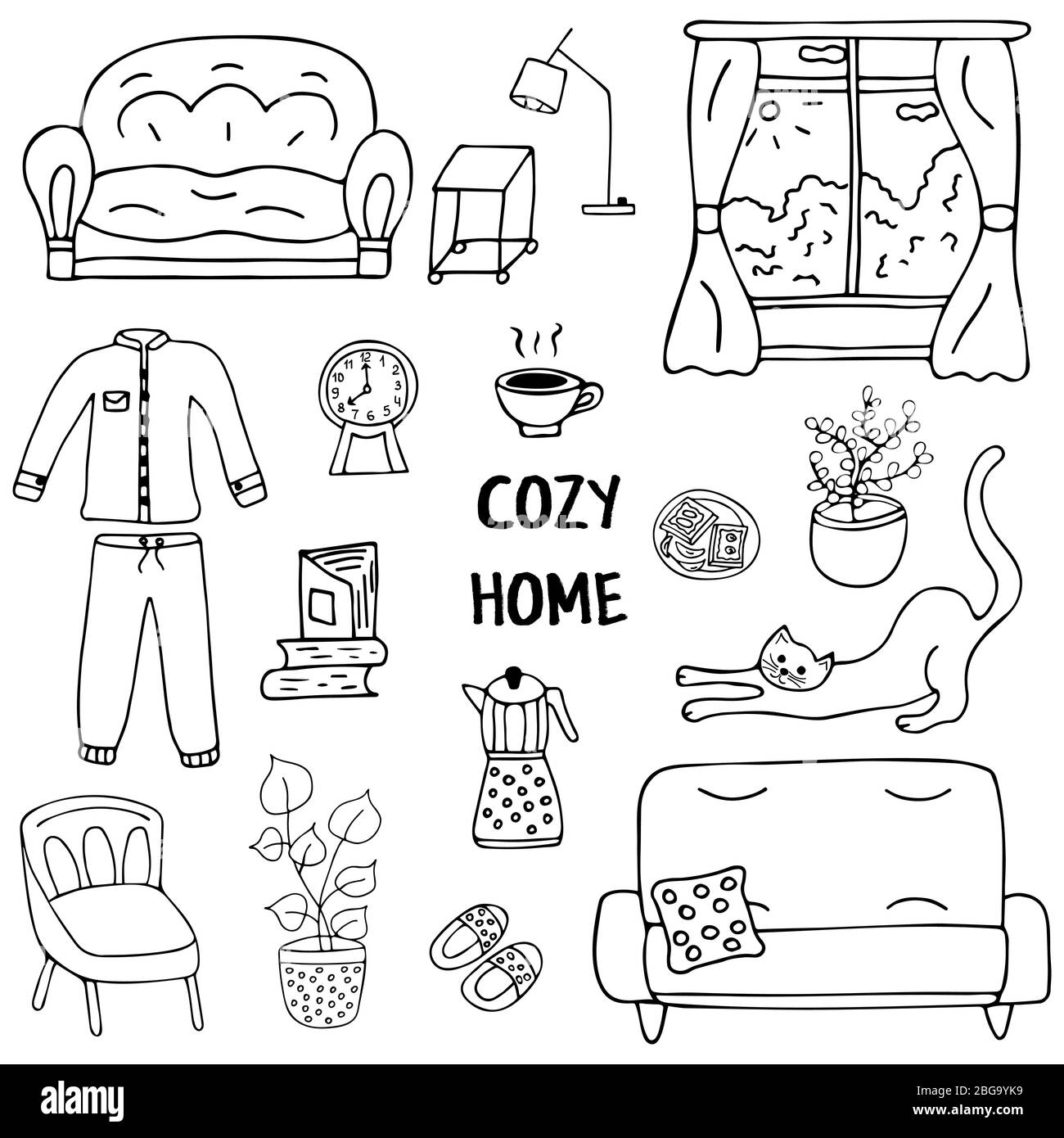 Lamp in plate Stock Vector Images - Alamy