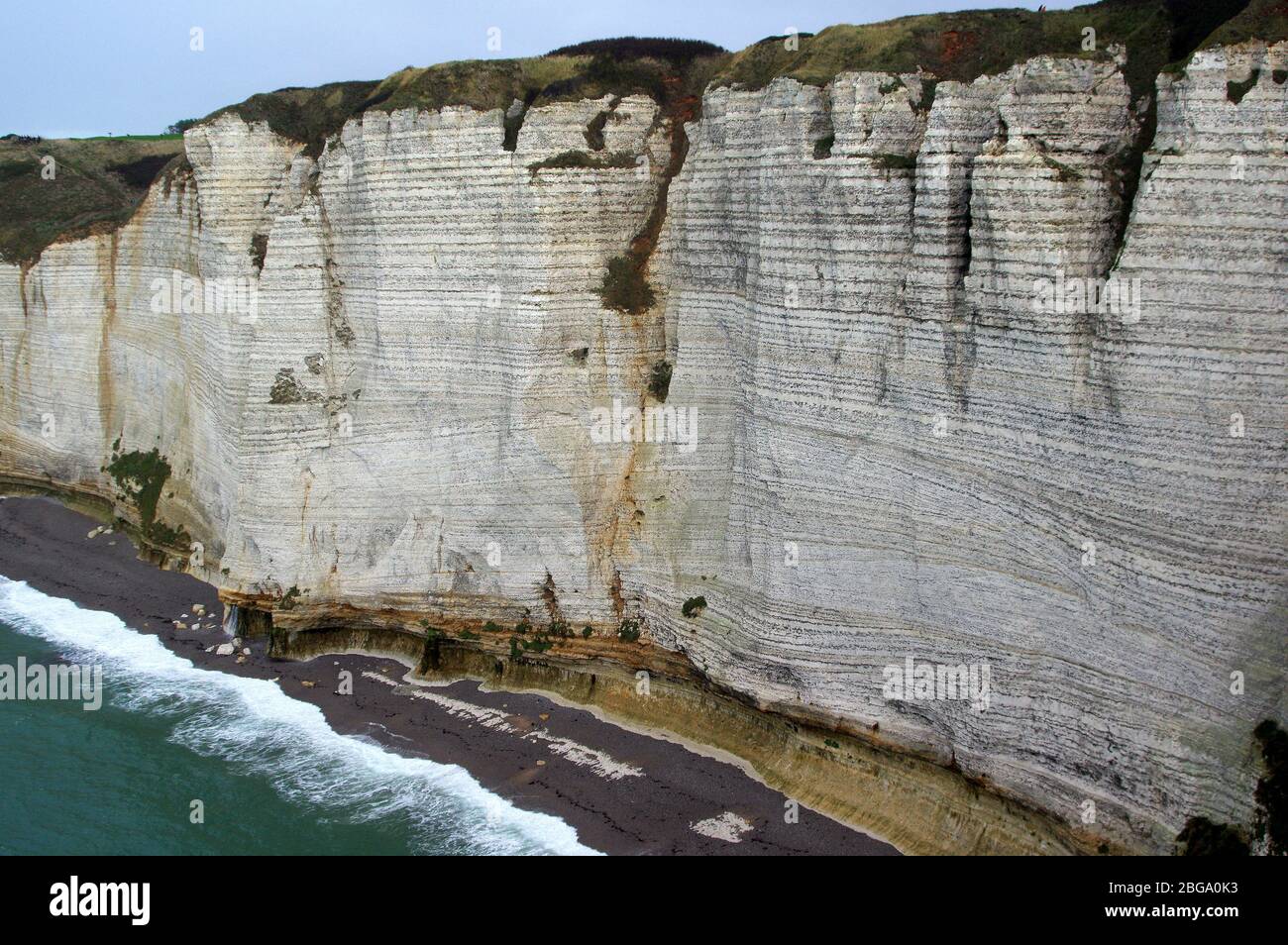 Famous cliffs of Etretat in France, Normandy Stock Photo - Alamy