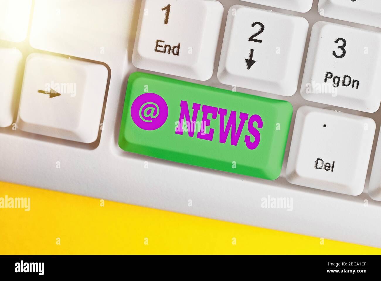 Conceptual hand writing showing News. Concept meaning a spoken or ...