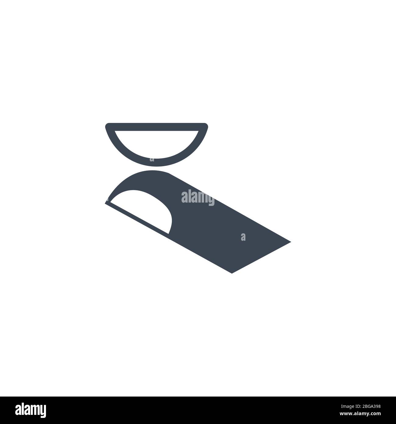 Contact lenses eye test Stock Vector Images - Alamy