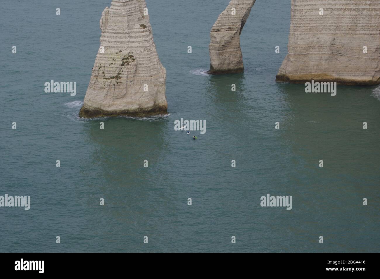 Famous cliffs of Etretat in France, Normandy Stock Photo - Alamy
