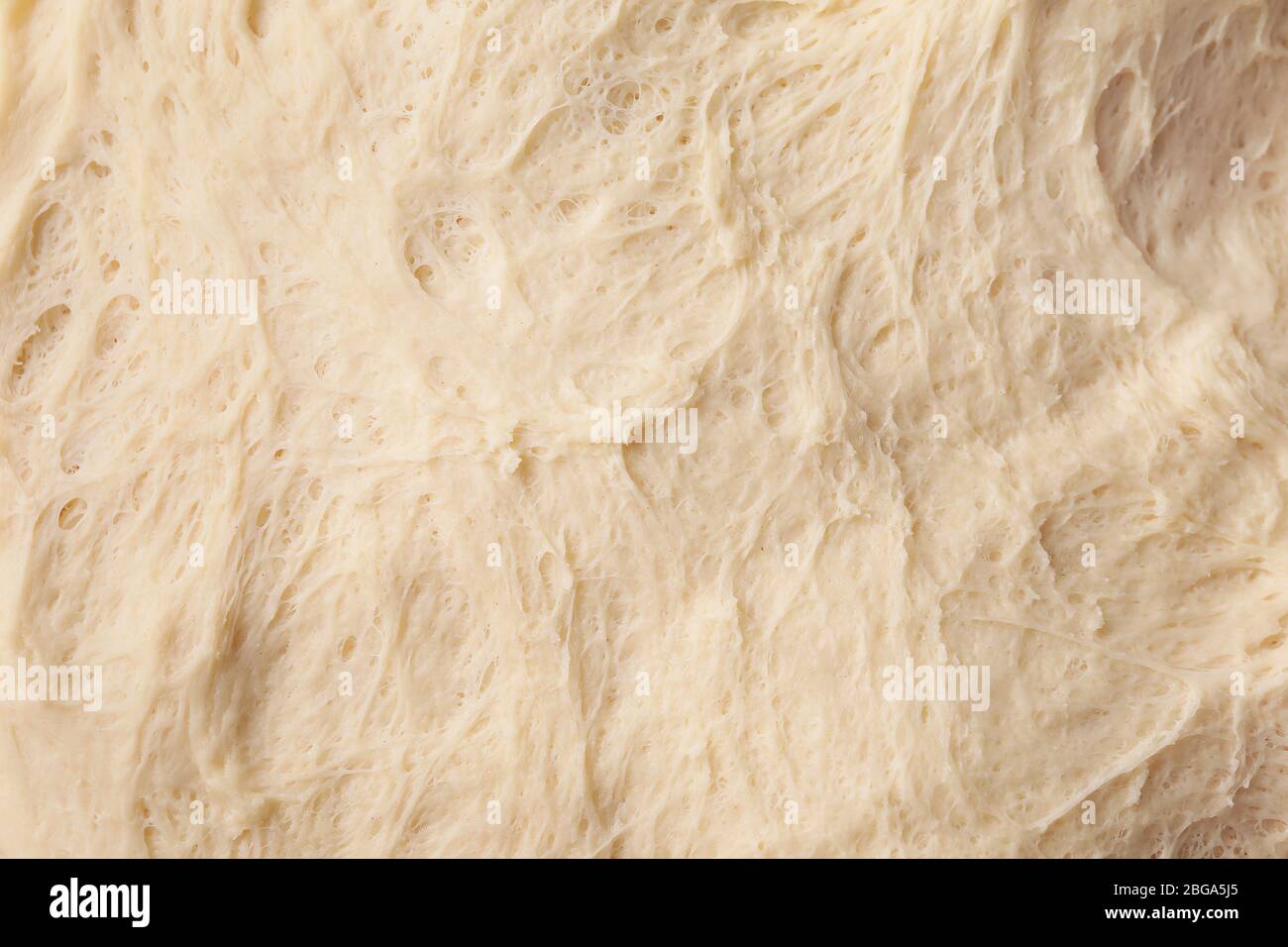 Texture of fresh dough, closeup Stock Photo - Alamy
