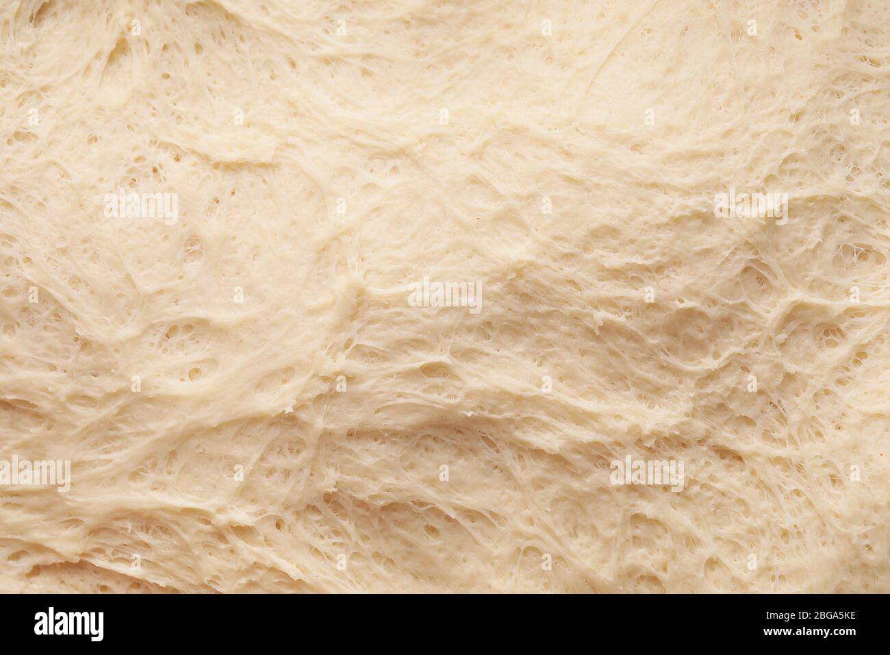 Texture of fresh dough, closeup Stock Photo - Alamy