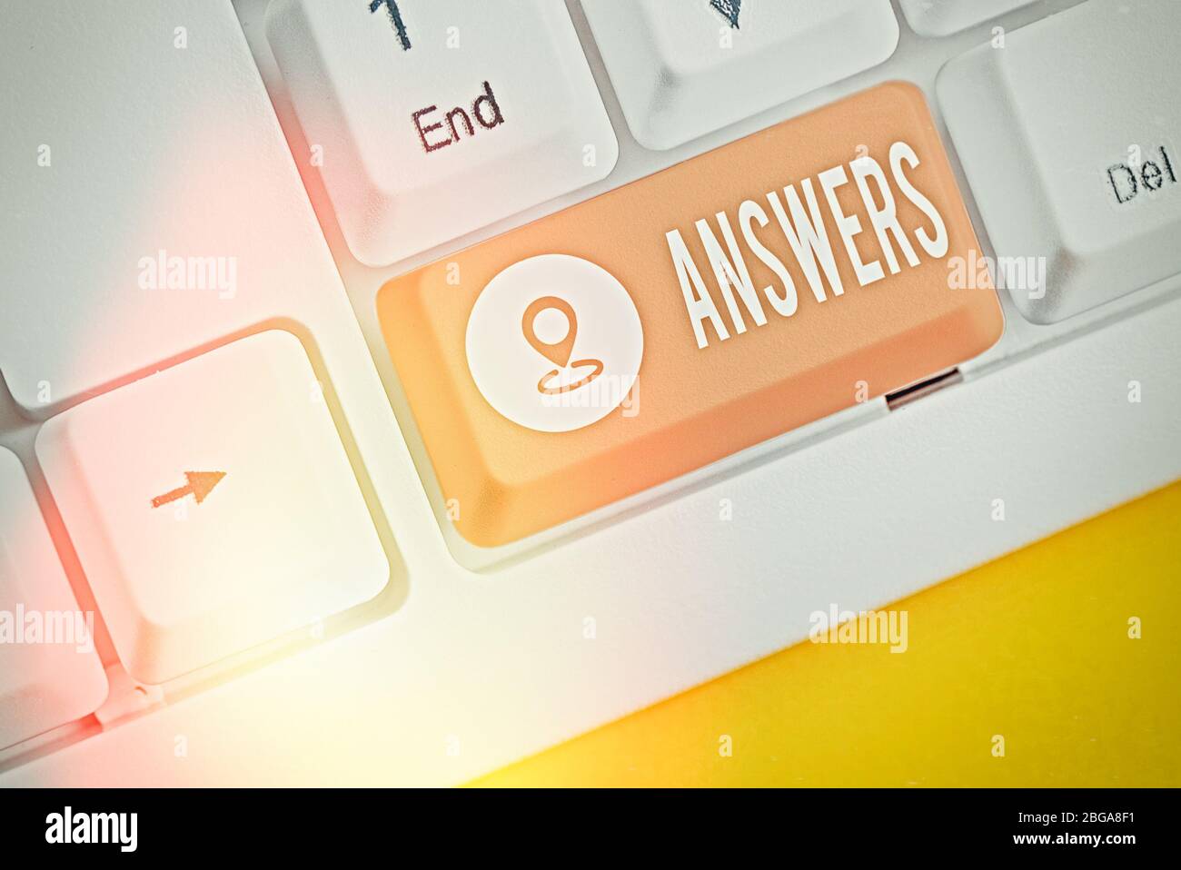 Handwriting text Answers. Conceptual photo Reactions responses to ...