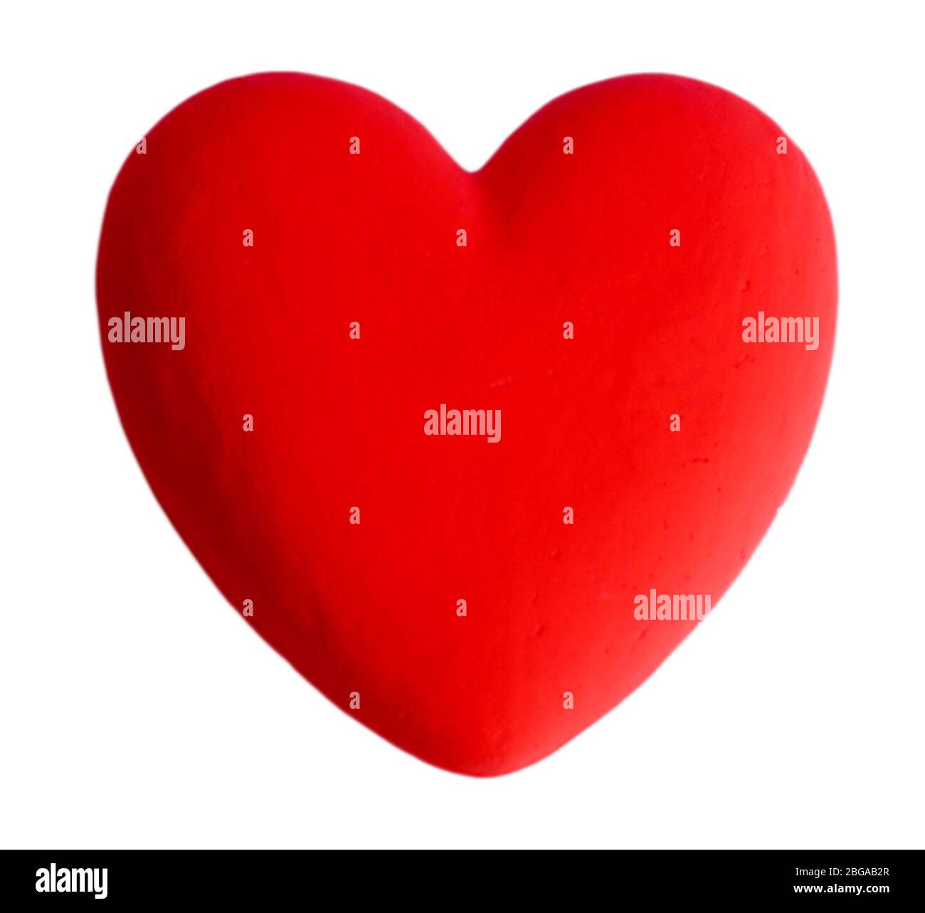 Decorative red heart, on color background Stock Photo - Alamy