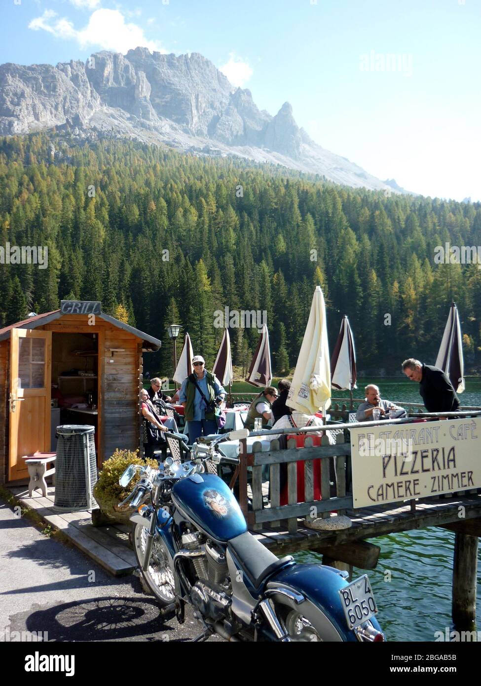 Cafe built over lake hi-res stock photography and images - Alamy