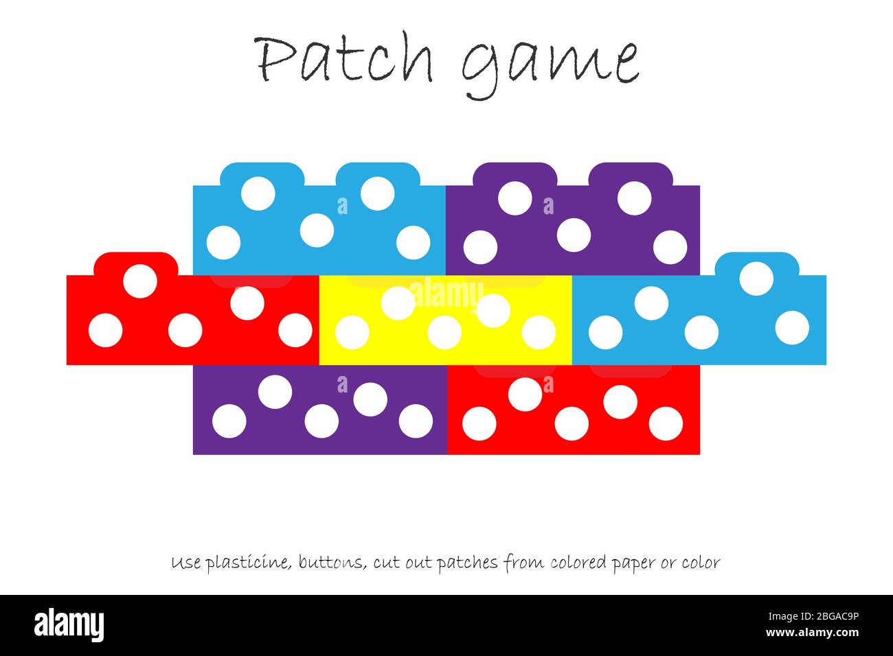 Education Patch game constructor for children to develop motor skills ...