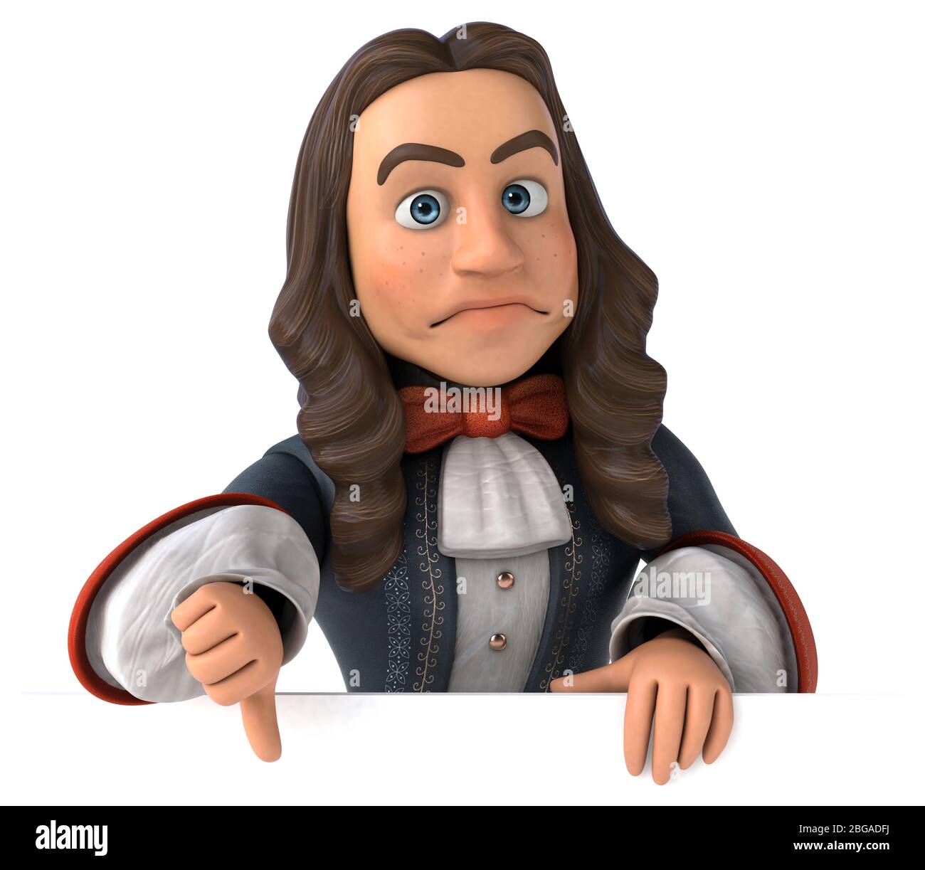 French costume of 17th century Cut Out Stock Images & Pictures - Alamy